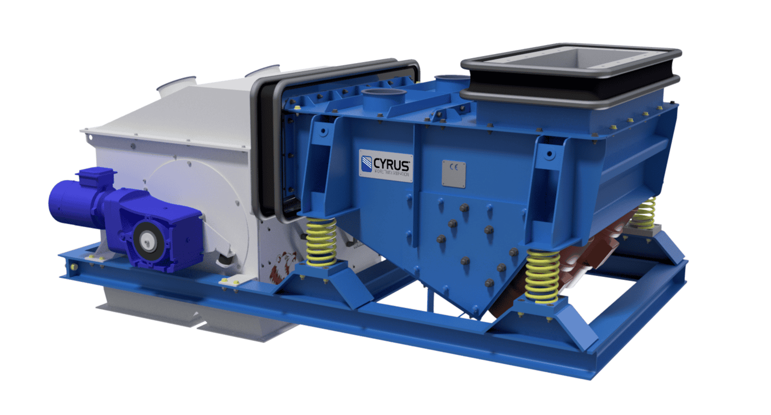 Vibratory Feeding Conveyors for Size Reduction | Cyrus Equipment